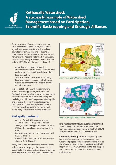 Objectives Of Watershed