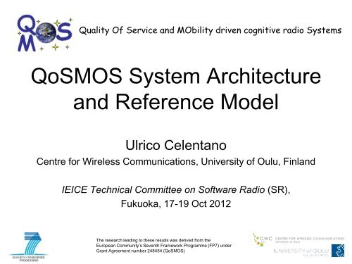 QoSMOS System Architecture and Reference Model