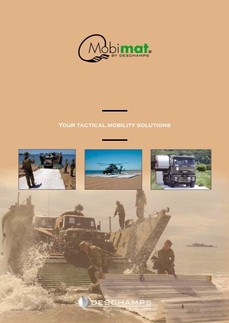 Your tactical mobility solutions