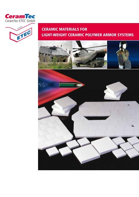 ceramic materials for light-weight ceramic polymer armor systems
