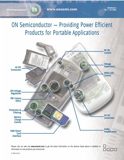 Providing Power Efficient Products for Portable Applications
