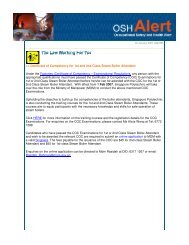Application for First Class Mine Manager's Certificate of Competency ...