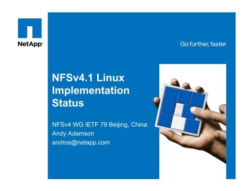 NFSv4.1 Linux Implementation Status