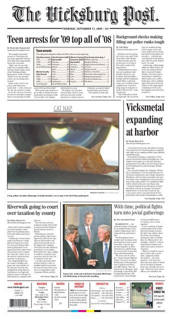 Vicksmetal expanding at harbor - Advantage Newspaper Consultants