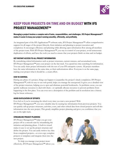 Project Management - IFS