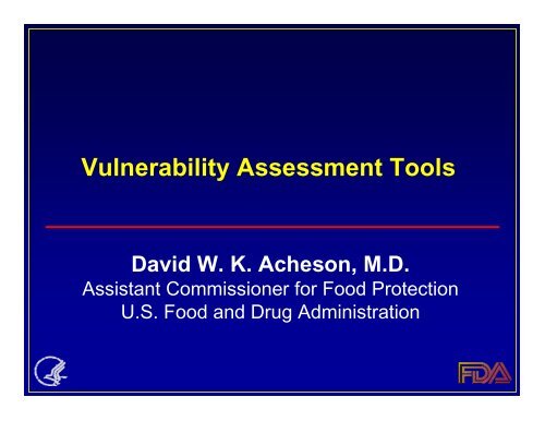Vulnerability Assessment Tools