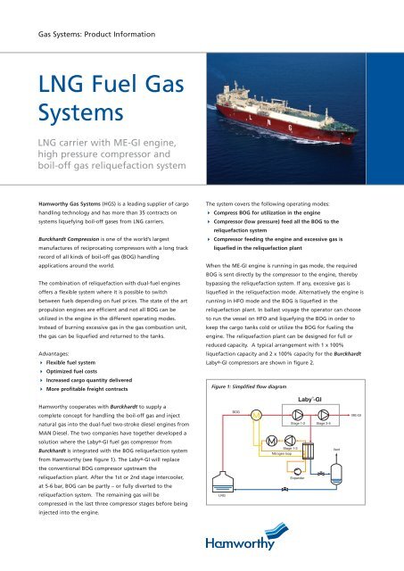 LNG Fuel Gas Systems - Burckhardt Compression