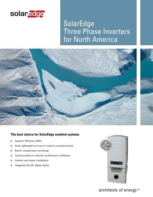 SolarEdge Three Phase Inverters for North America - CivicSolar