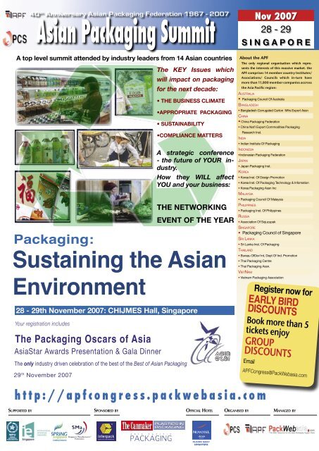 Asian Packaging Summit - Indian Institute of Packaging