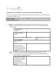 SINGLE/SOLE SOURCE JUSTIFICATION