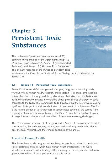 Persistent Toxic Substances