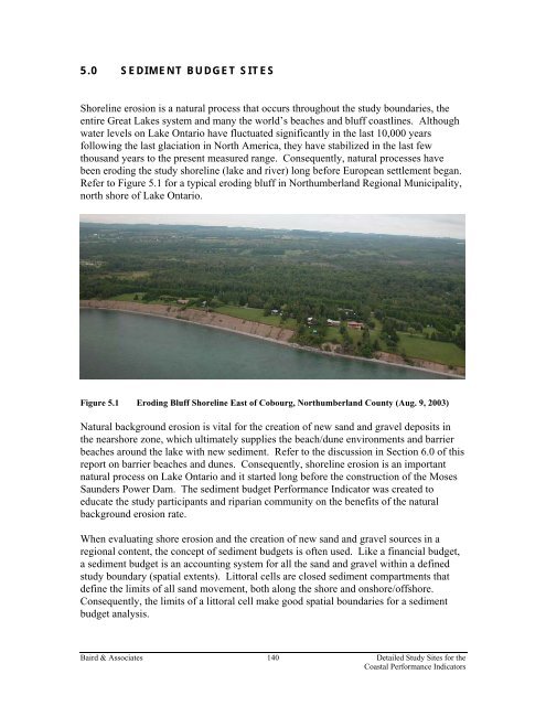 Baird, W.F. and Associates Coastal Engineering Ltd. Detailed Study ...