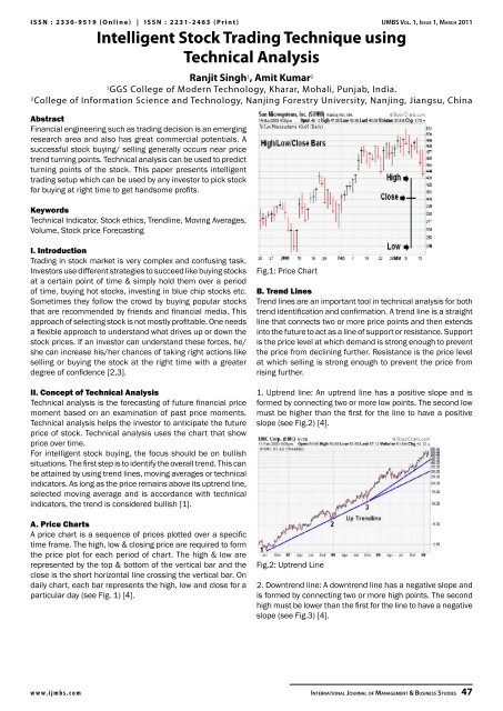 Intelligent Stock Trading Technique using Technical Analysis - IJCST