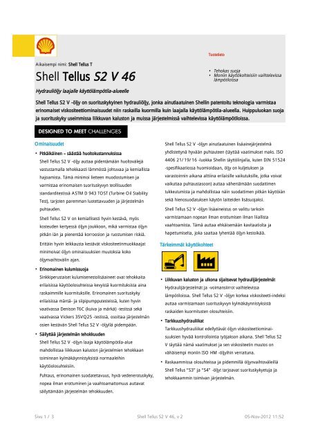 Shell Tellus S2 V 46