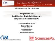 CSSF Circular 10/437 - ILA