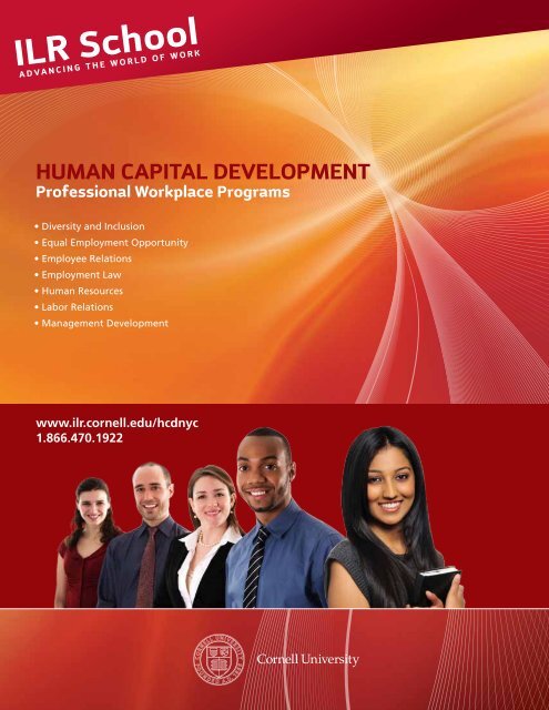 HUMAN CAPITAL DEVELOPMENT - ILR School - Cornell University
