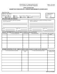 CBP Form 28 - Forms