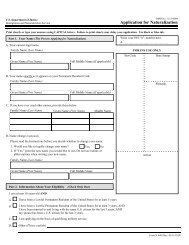 Form N-400, Application for Naturalization - Kate L. Raynor
