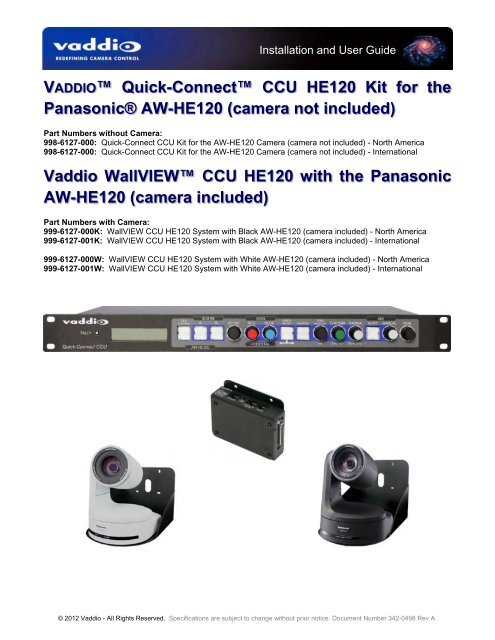 342-0498-CCU-Kit-and.. - Vaddio