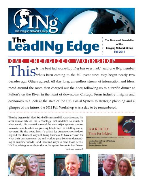 LeadINg Edge - The Imaging Network Group