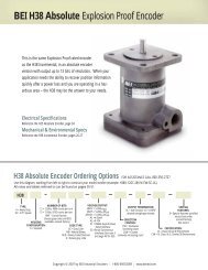 BEI HS35 Absolute Optical Encoder - Ä°maj Teknik
