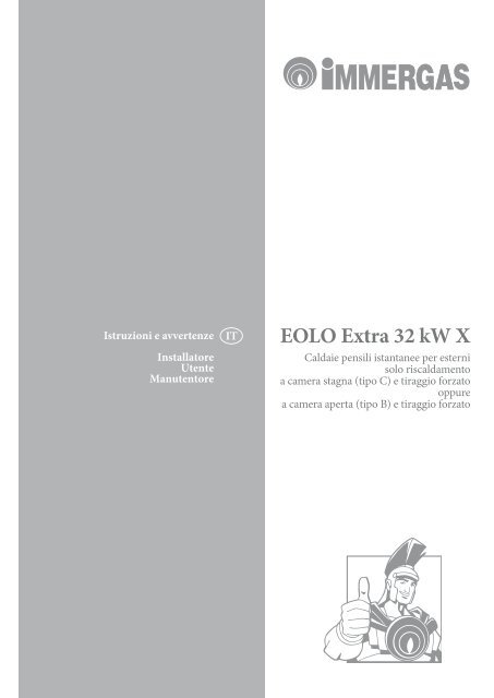 Libretto istruzioni EOLO Extra 32 kW X (.pdf)