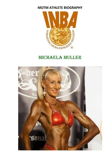 Michaela Muller - INBA