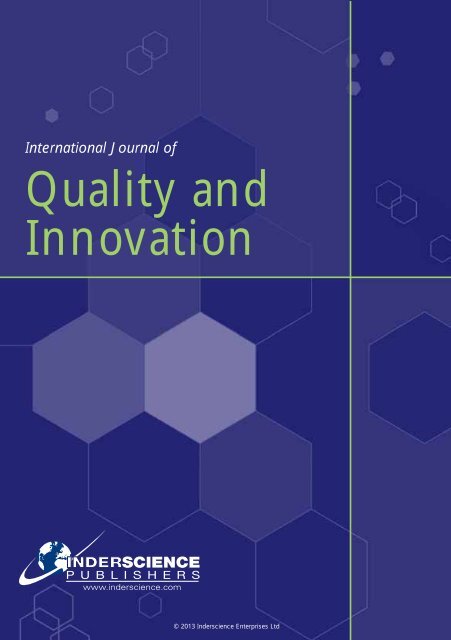 Journal information in easy print format (PDF) - Inderscience ...