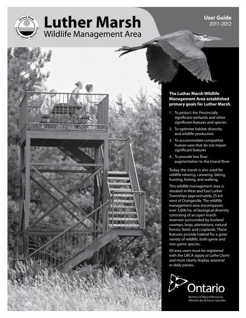 Luther Marsh - Grand River Conservation Authority