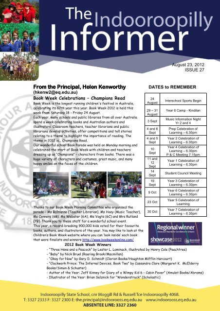 Download - Indooroopilly State School