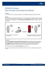 Config Manager for INTRON-D plus - Industronic