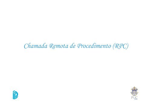 Chamada Remota de Procedimento (RPC)