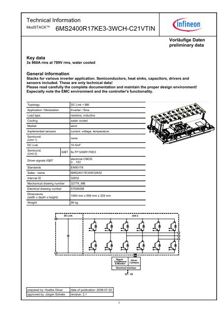 Download Datasheet (5 MB) - Infineon