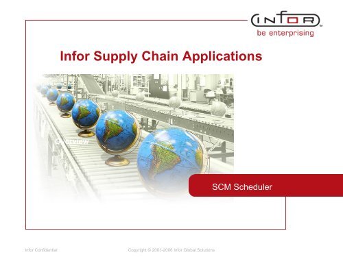 Infor Supply Chain Applications