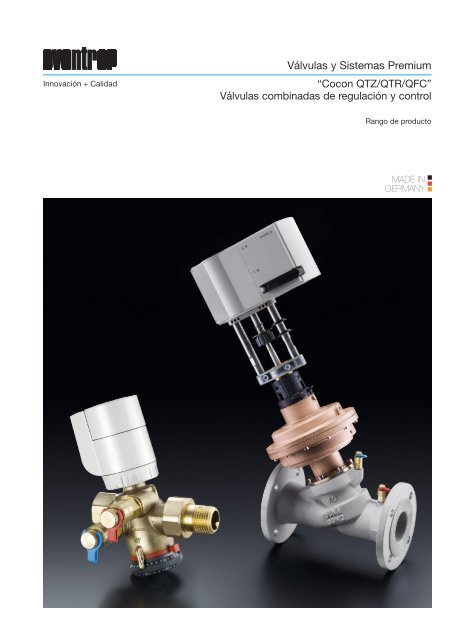 VÃƒÂ¡lvulas combinadas de regulaciÃƒÂ³n y control - Oventrop