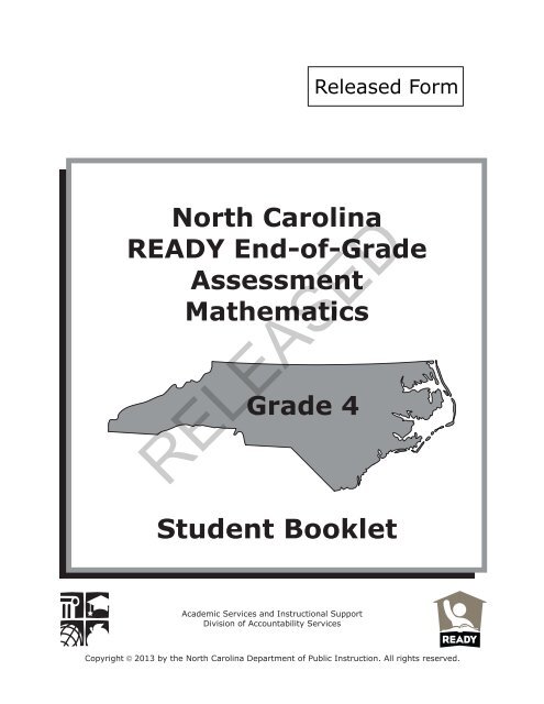 Mathematics Grade 4 - Public Schools of North Carolina