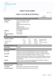 SAFETY DATA SHEET FG5388-300A Professional ... - Saxon Brands