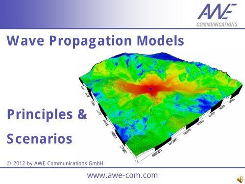 Wave Propagation Model Principles - AWE-Communications