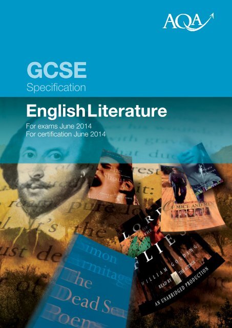 GCSE AQA English Literature Specification - Poole Grammar School