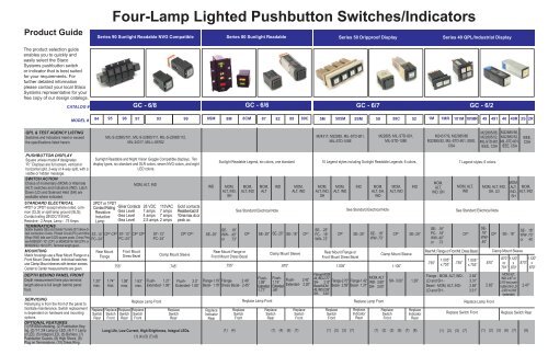 Switch Selection Guide - Staco Systems