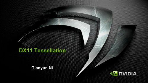 DX11 Tessellation - nVIDIA