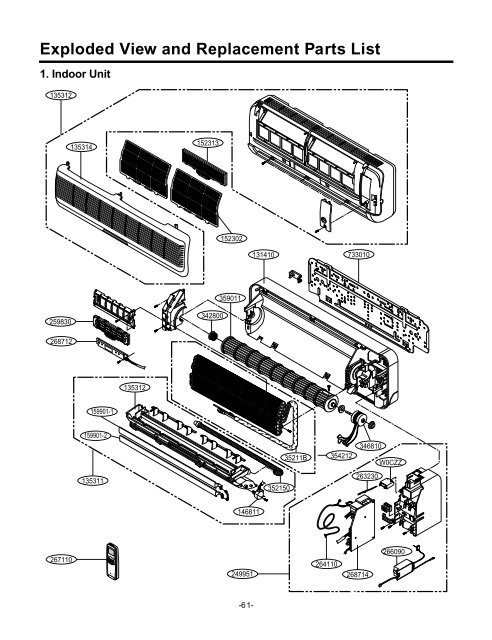 Exploded View and Replacement Parts List - Jordans Manuals