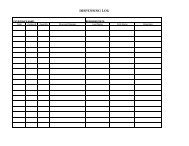 Sample Medication Log - Princeton Insurance