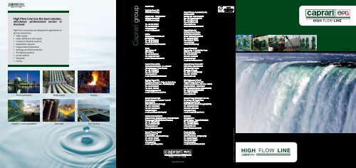 HIGH FLOW LINE - Caprari