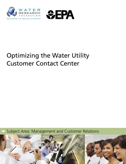 Optimizing the Water Utility Customer Contact Center