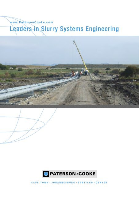 Leaders in Slurry Systems Engineering - Paterson & Cooke