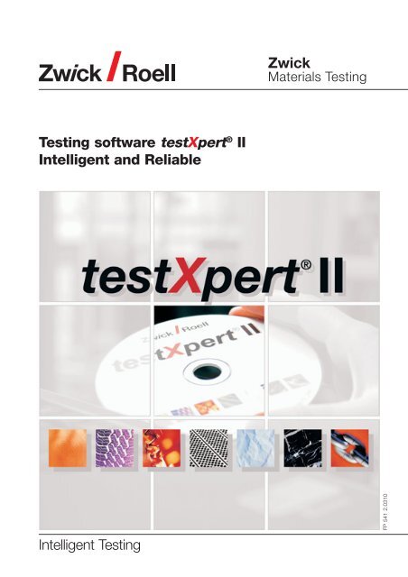 testXpertÂ® II.pdf - Zwick other countries - Zwick GmbH