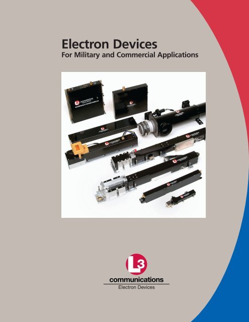 L3 Product Brochure31.indd - L-3 Communications