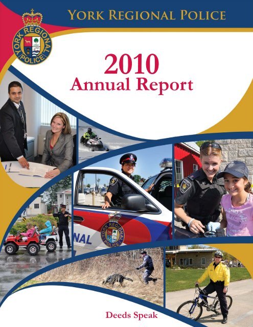Annual Report-2010-COVER.indd - York Regional Police Annual Report-2010-COVER.indd - York Regional Police