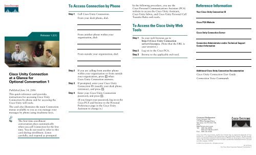 IP Phone Quick Reference Guide